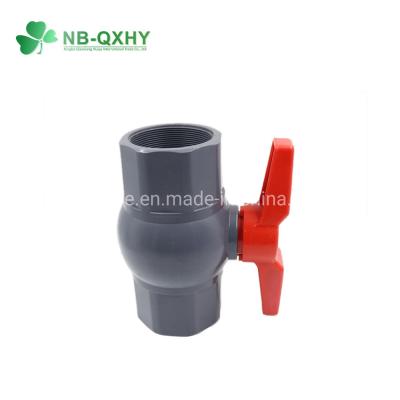 Cina Valvole a sfera ottagonale in PVC nero con sigillo del sedile in in vendita