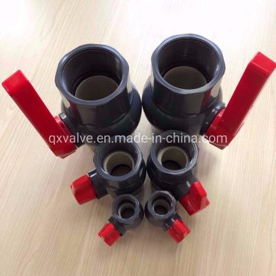 Cina Valvole in plastica in PVC a bassa temperatura Valvole a sfera ottagonale per uso industriale e ambientale in vendita