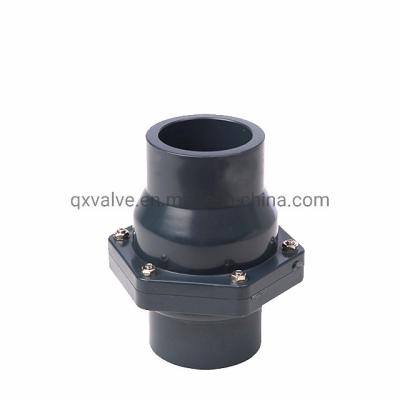 Cina Valvola di controllo di oscillazione in PVC di colore grigio con standard ANSI e doppio lobo DDCV in vendita