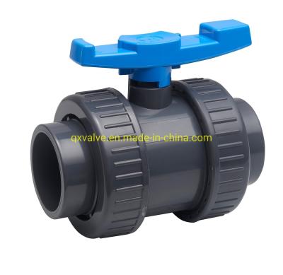 Cina Valvola a sfera in PVC a temperatura normale di tipo 