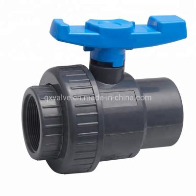 Cina Pressione nominale Pn16 QX03 Nuova Valvola a sfera di PVC in plastica in vendita