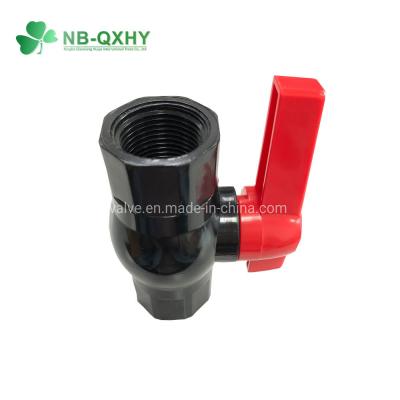 Cina Valvola a sfera ottagonale in PVC con modalità di guida manuale in vendita