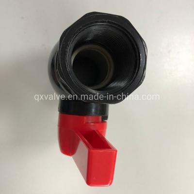 Cina Valvola a sfera ottagonale in PVC con modalità di guida manuale in vendita