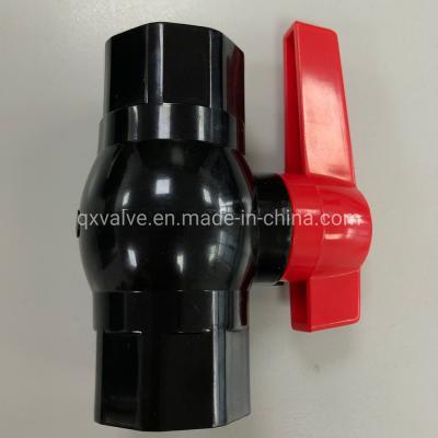 Cina Valvola a sfera ottagonale in PVC con modalità di guida manuale in vendita
