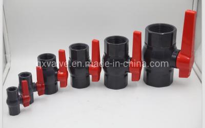 Cina Valvola a sfera ottagonale in PVC con modalità di guida manuale in vendita