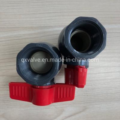 Cina Valvola a sfera ottagonale in PVC per approvvigionamento idrico richiesta su misura nel mercato del Medio Oriente in vendita