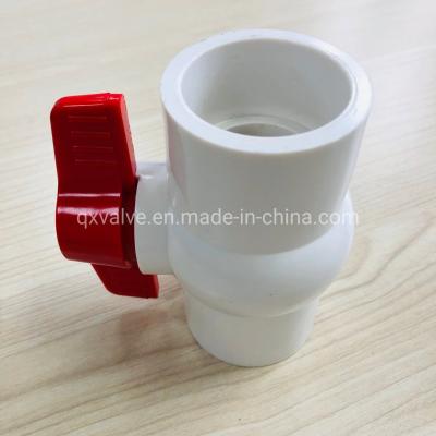 中国 水産業用 1/2プライムプライム PVC コンパクトボールバルブ 販売のため