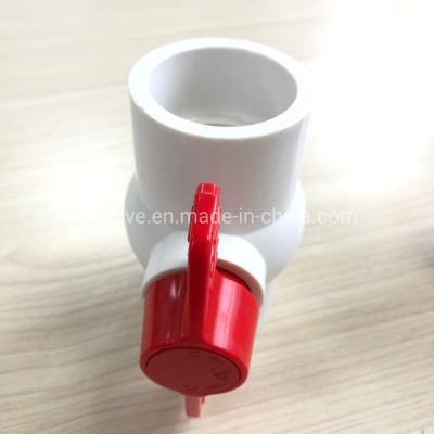 中国 水産業用 1/2プライムプライム PVC コンパクトボールバルブ 販売のため