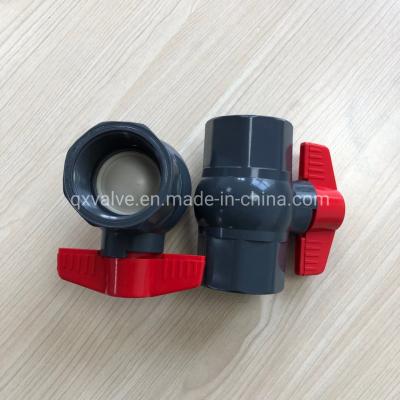 Cina Mercato Medio Oriente Valvola a sfera ottagonale in PVC ad alto spessore con maniglia in ABS in vendita