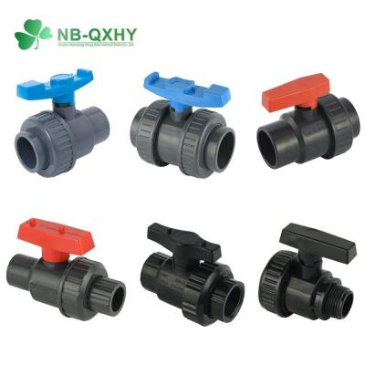 Cina Struttura della valvola a sfera fissa per media idrica UPVC Plastica CPVC PVC Unione ottagonale per tubi in vendita