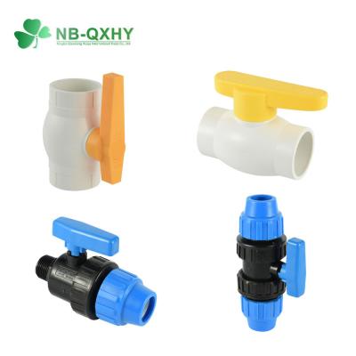Cina Struttura della valvola a sfera fissa per media idrica UPVC Plastica CPVC PVC Unione ottagonale per tubi in vendita