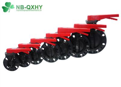China Válvula de PVC de ligação de flange para controlo manual do abastecimento de água e pedido personalizado à venda