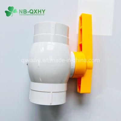 Cina Valvola a sfera in PVC a lunga maniglia di tipo UPVC ad alto spessore in vendita