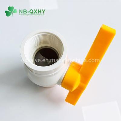 Cina Valvola a sfera in PVC a lunga maniglia di tipo UPVC ad alto spessore in vendita
