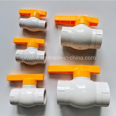 Cina Valvola a sfera in PVC a lunga maniglia di tipo UPVC ad alto spessore in vendita