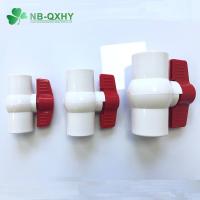 China Manual Driving Mode PVC Compact Ball Valve with Plastic Material Pool Valve Socket for sale