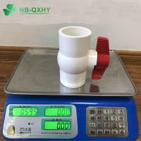 China Manual Driving Mode PVC Compact Ball Valve with Plastic Material Pool Valve Socket for sale