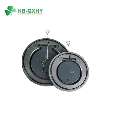 Cina Valvola a farfalla di rifornimento idrico di PVC con maniglia di materiale Wafer con connessione a flangia e SS316 in vendita