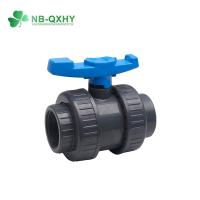 China Socket or Threaded Connection Form PVC True Union Ball Valve with EPDM Plastic Valve for sale
