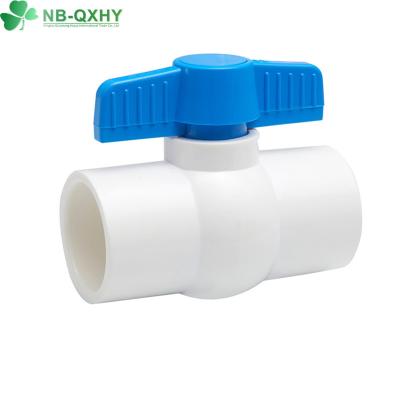 中国 ABS ハンドル PVC コンパクト オクタングル ボール バルブ 建物の水道 販売のため