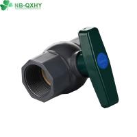 China Glue Connection Form Customizable PVC Octagonal Ball Valve for Water Supply System for sale