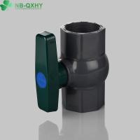 China Glue Connection Form Customizable PVC Octagonal Ball Valve for Water Supply System for sale