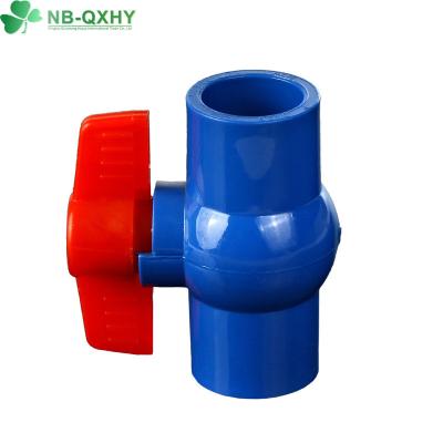 Cina Manico blu profondo rosso Materiali da costruzione Valvola a sfera flessibile per sistema di approvvigionamento idrico in vendita