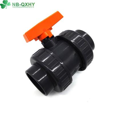 中国 1-1/4 プライム PVC ボールバルブ チェックバルブ ユニオンバルブ バターフライバル TPE シートシール 販売のため