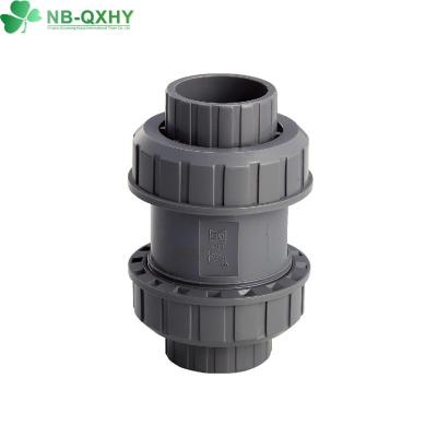 Cina 1-1/4 prima PVC Valvole a sfera Valvola di controllo Valvola Unione Valvola farfalla Valvola con sigillo del sedile TPE in vendita