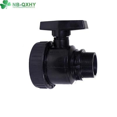 Cina PTFE Seat Seal PVC Single Union Ball Valve per il settore dell'irrigazione del sistema di tubazioni del Medio Oriente in vendita
