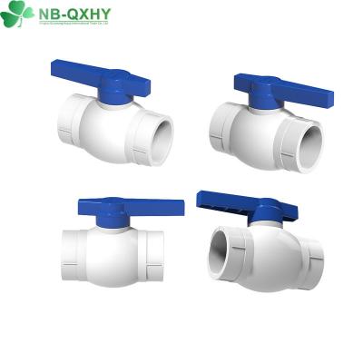 中国 水道システム PVC コンパクトボールバルブ 柔軟な水道管の依頼 販売のため