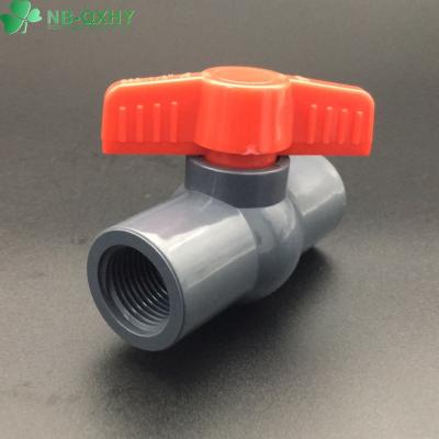Cina Richiesta personalizzata Valvola a sfera compatta in PVC a bassa temperatura Sch40 Sch80 per American in vendita