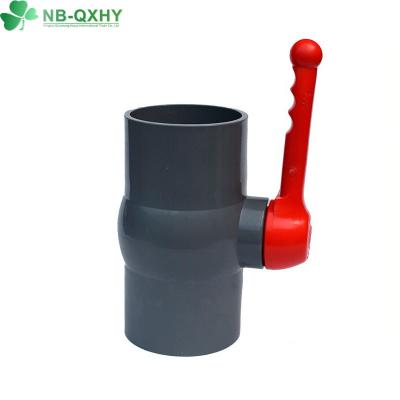Cina Valvola a sfera in PVC altamente resistente per il canale di approvvigionamento idrico in vendita
