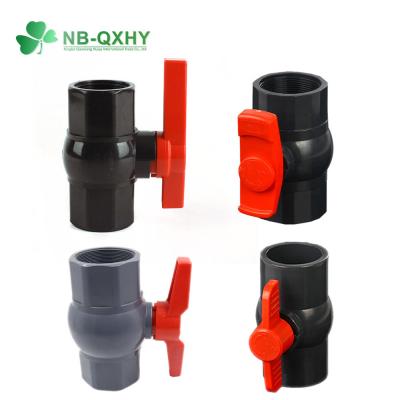 Cina Valvola PVC a bassa temperatura con palla ottagonale e maniglia gialla in vendita