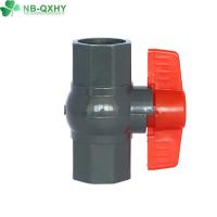 China Straight Through Type Compact UPVC/PVC Round Ball Valve for Customized Requirements for sale