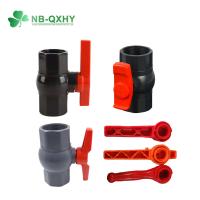 China Blow-Down Valve Function High Thickness Plastic PVC Octagonal Ball Valve with Thread Ends for sale