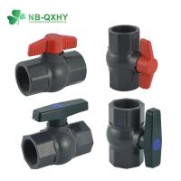 China Blow-Down Valve Function High Thickness Plastic PVC Octagonal Ball Valve with Thread Ends for sale