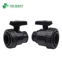 China PVC Single Union Ball Valve with Female Male Thread Request Sample Normal Temperature for sale