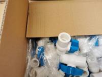 China Channel Straight Through Type PVC Socket Compact Round Ball Valve with ASTM Standard for sale
