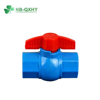 China Tipos de alça para escolher Pn10 Flexível UPVC válvula de esfera octogonal com serviço de abastecimento à venda