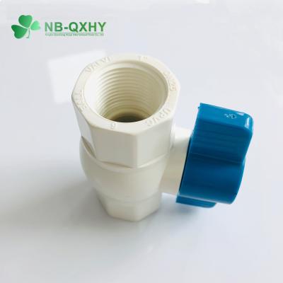 China Tipos de alça para escolher Pn10 Flexível UPVC válvula de esfera octogonal com serviço de abastecimento à venda
