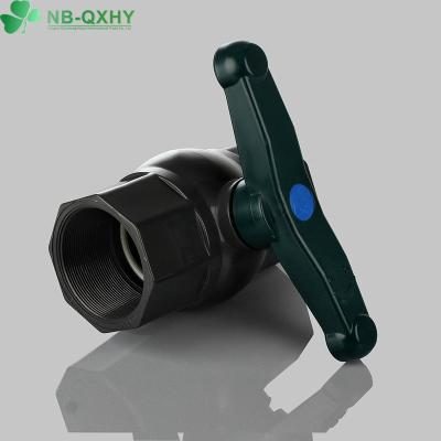 Cina Maniglia verde scuro Duluex Valvola a sfera ottagonale per uso industriale in piscina in vendita