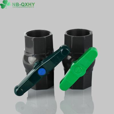 Cina Maniglia verde scuro Duluex Valvola a sfera ottagonale per uso industriale in piscina in vendita