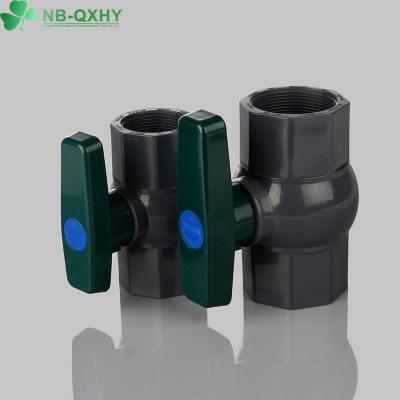 Cina Maniglia verde scuro Duluex Valvola a sfera ottagonale per uso industriale in piscina in vendita