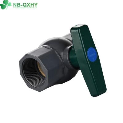 Cina Maniglia verde scuro Duluex Valvola a sfera ottagonale per uso industriale in piscina in vendita