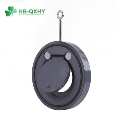 China Pn10 200psi PVC Wafer Check Valve com opção de solicitação personalizada à venda