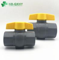 China All Size Straight Through Type Octangle Ball Valve for Agricultural Socket and Thread for sale