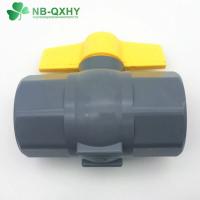 China All Size Straight Through Type Octangle Ball Valve for Agricultural Socket and Thread for sale