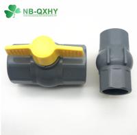 China All Size Straight Through Type Octangle Ball Valve for Agricultural Socket and Thread for sale