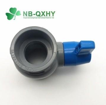 Cina Valvola a sfera unica in plastica grigio per applicazioni industriali in vendita